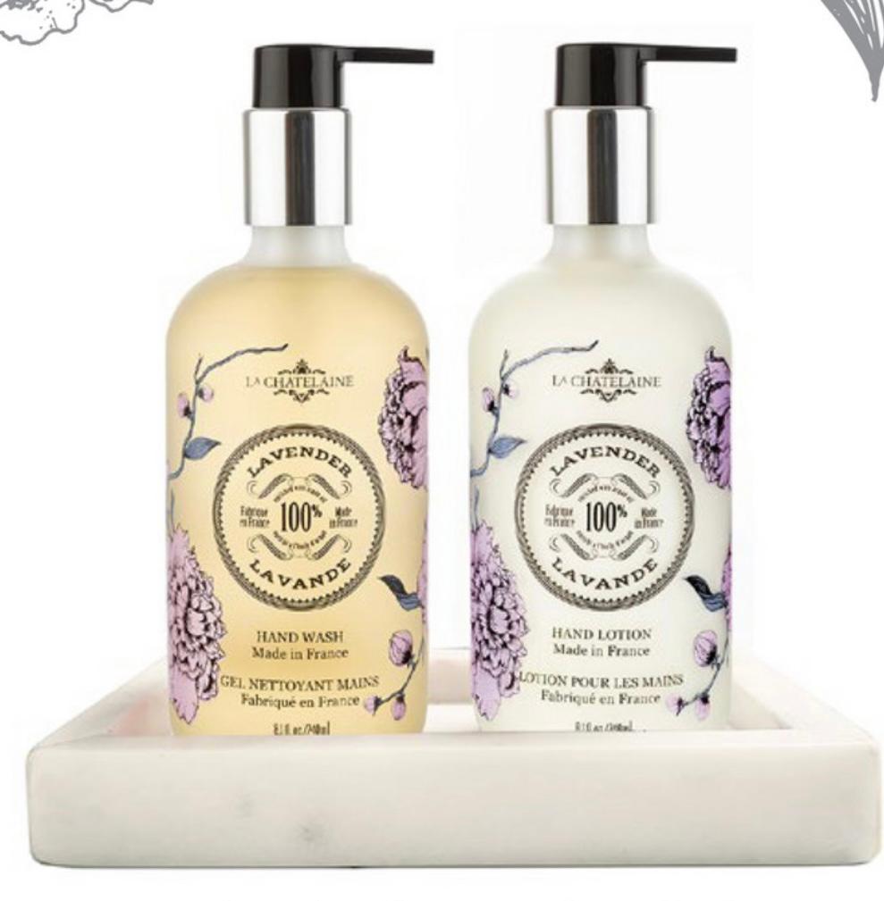 Hand wash and lotion gift set