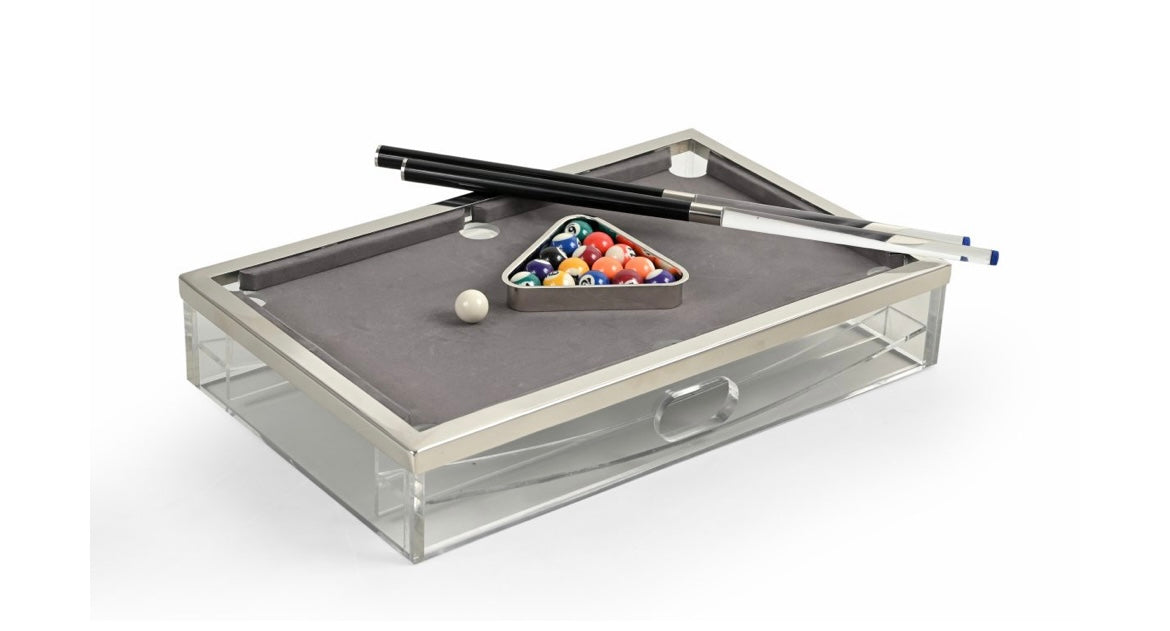 Tabletop Acrylic Pool Table